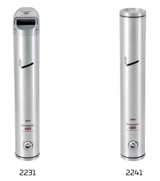 TERMINATOR® WALL-MOUNTED CIGARETTE BUTTS BUCKETS | Trust