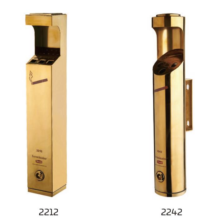 TERMINATOR® WALL-MOUNTED CIGARETTE BUTTS BUCKETS | Trust