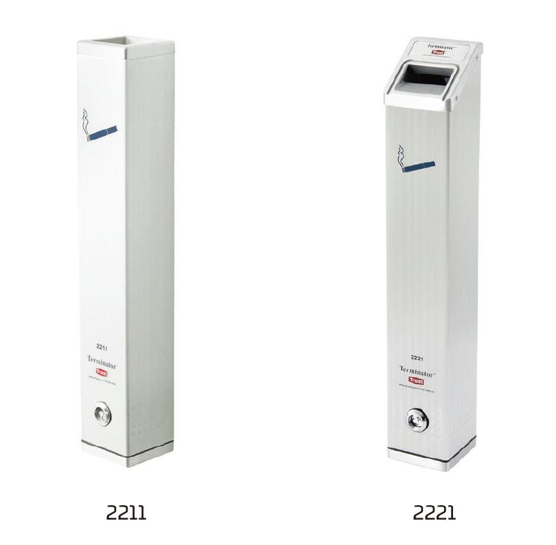 TERMINATOR®WALL-MOUNTED CIGARETTE BUTTS BUCKETS | Trust